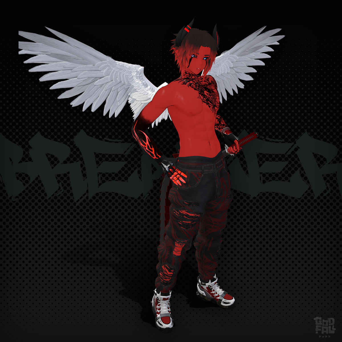 Godfall's Kamui | VRChat Avatars & Streetwear